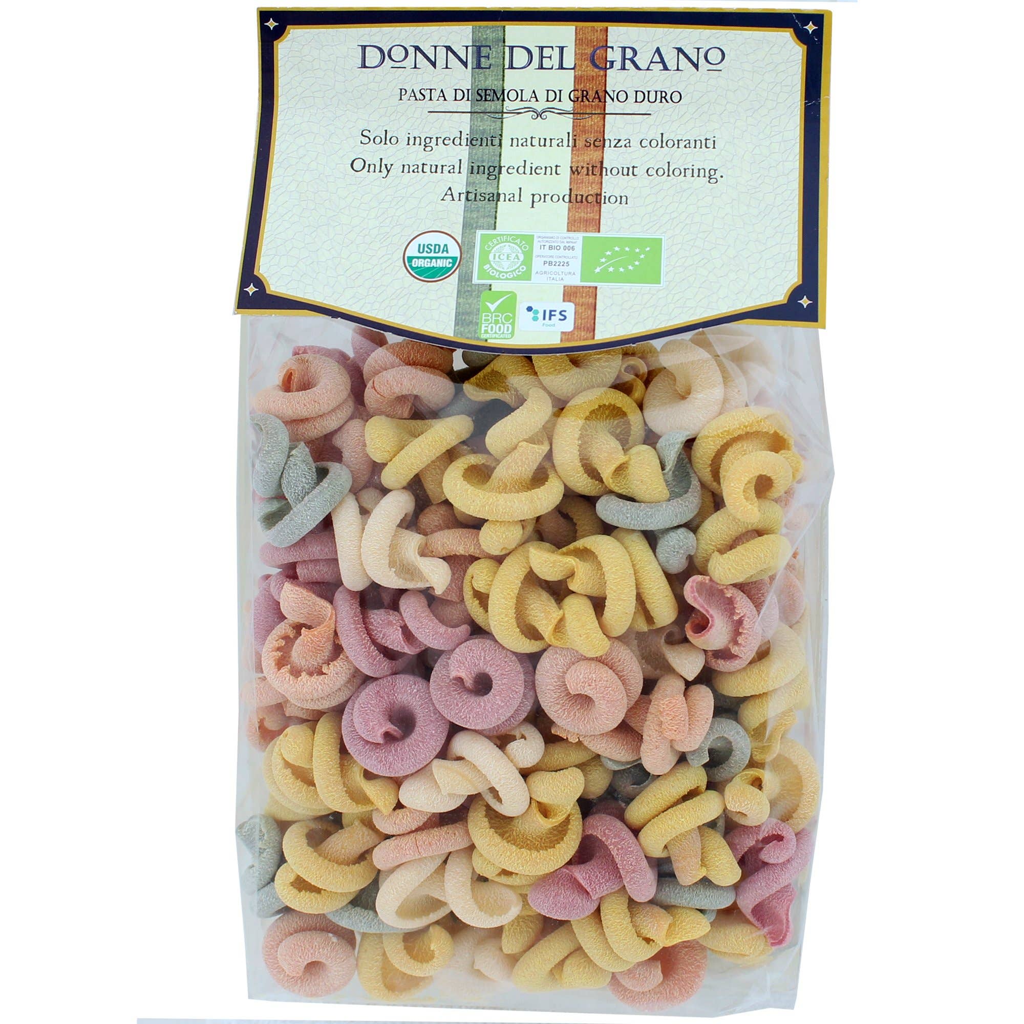 Handmade Italian Organic Little Spinning Tops Pasta | Lille Shoppe